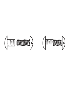 Post and Screws | Plastic Fasteneners